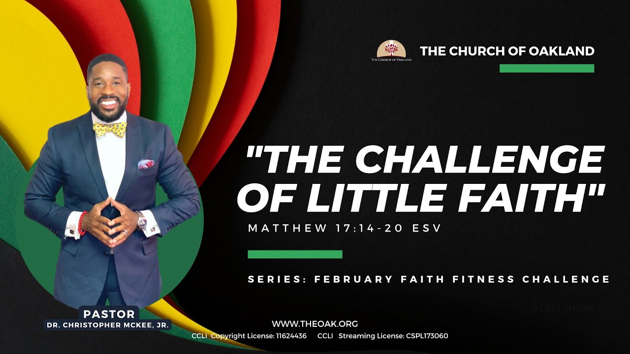 “The Challenge of Little Faith” - YouTube