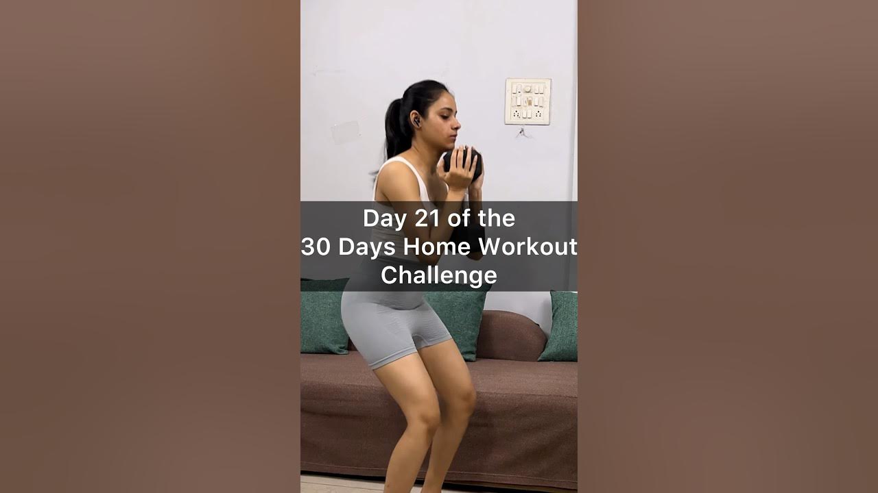 Day 21 Of The 30 Days Home Workout Challenge #fitnesschallenge - YouTube