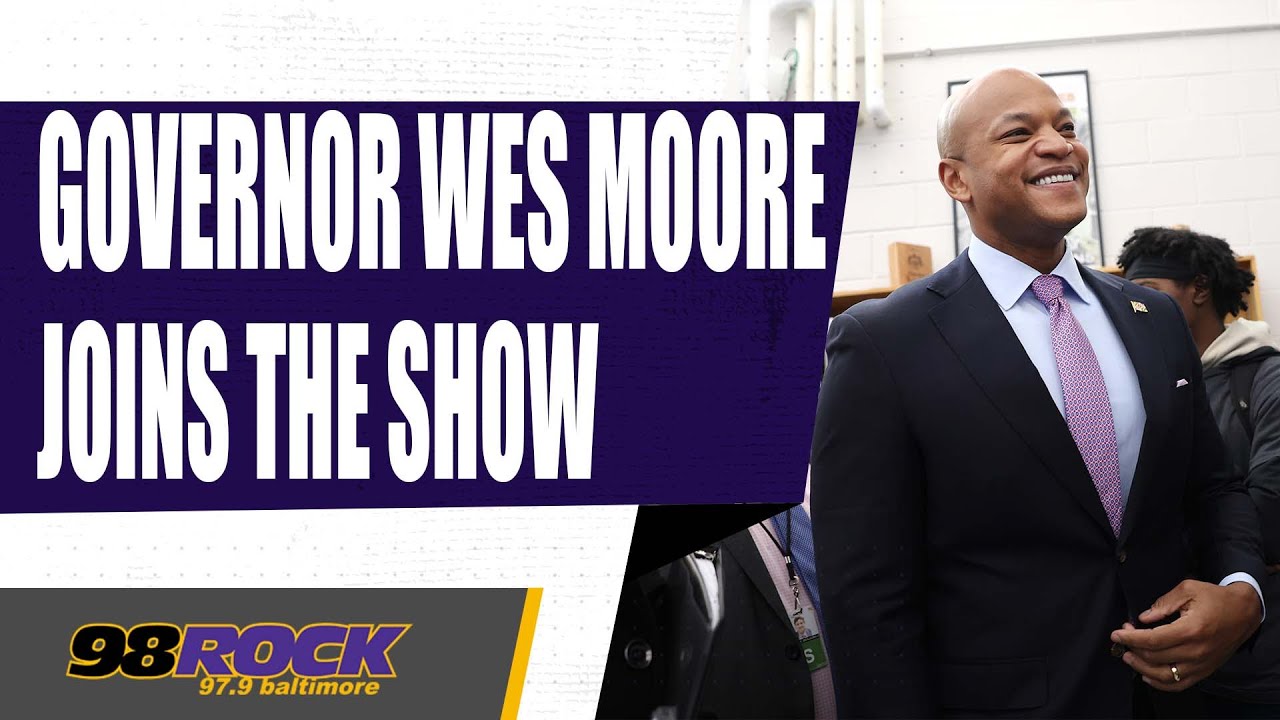 Governor Wes Moore Talks Camden Yards Lease Agreement - YouTube