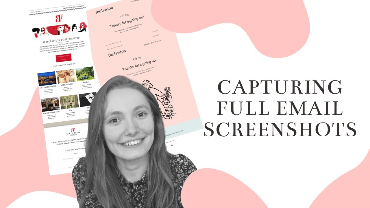 How to take a full page screenshot for emails - 2025 Tutorial for two ...