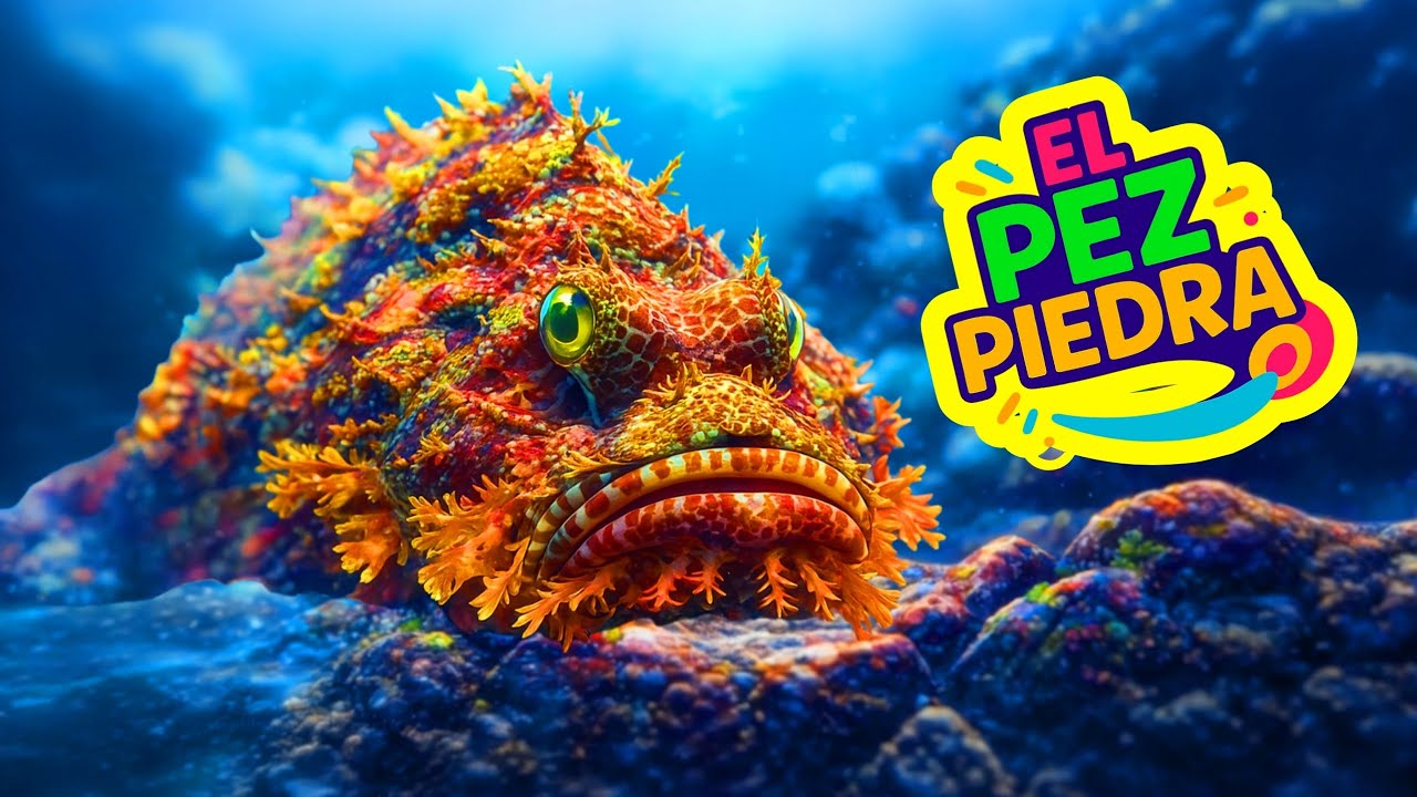 EL PEZ PIEDRA, INCREÍBLEMENTE SORPRENDENTE - YouTube