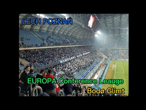 LECH POZNAŃ - Bodø Glimt | Oprawa kibiców KOLEJORZA 23.02.2023 r.