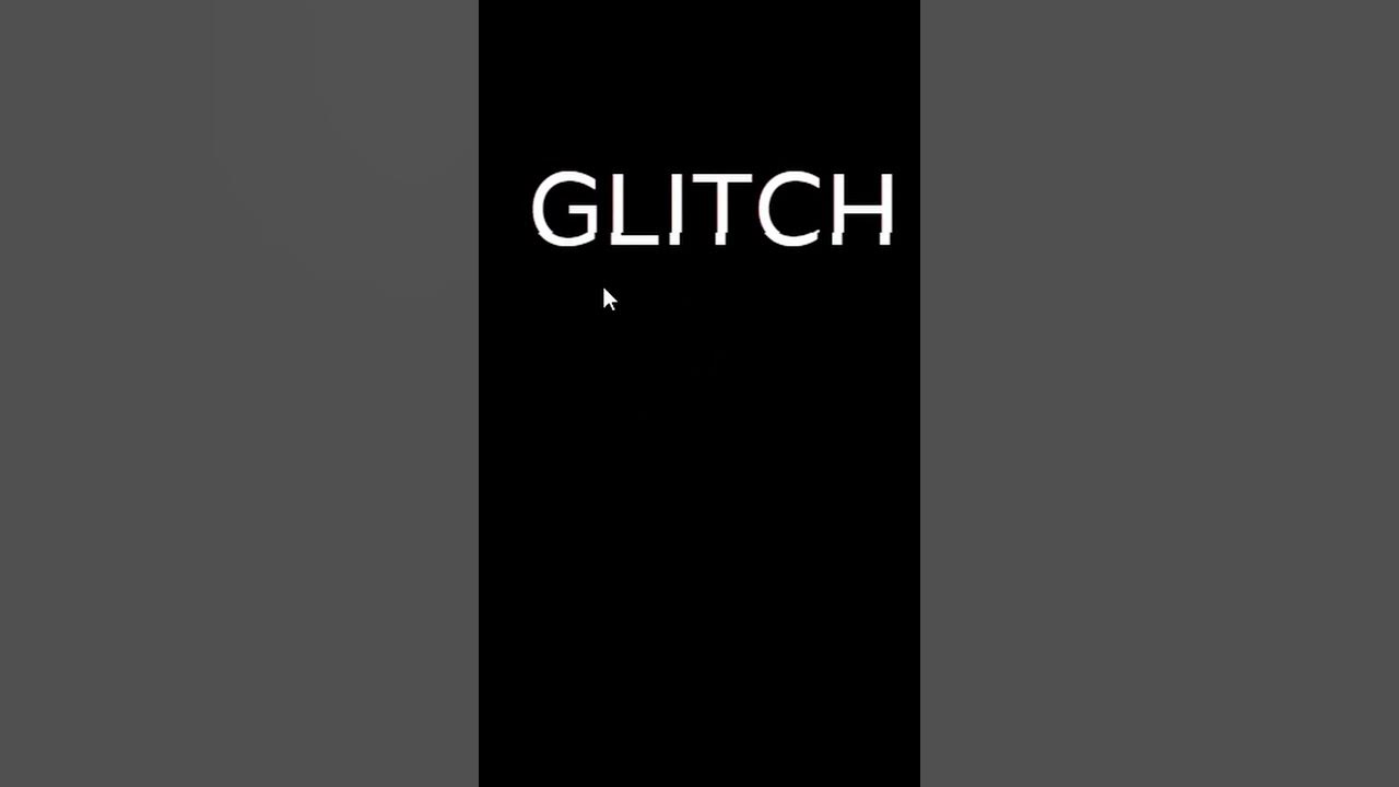 Glitch Effect When Hover Using Html And Css #shorts #html - YouTube