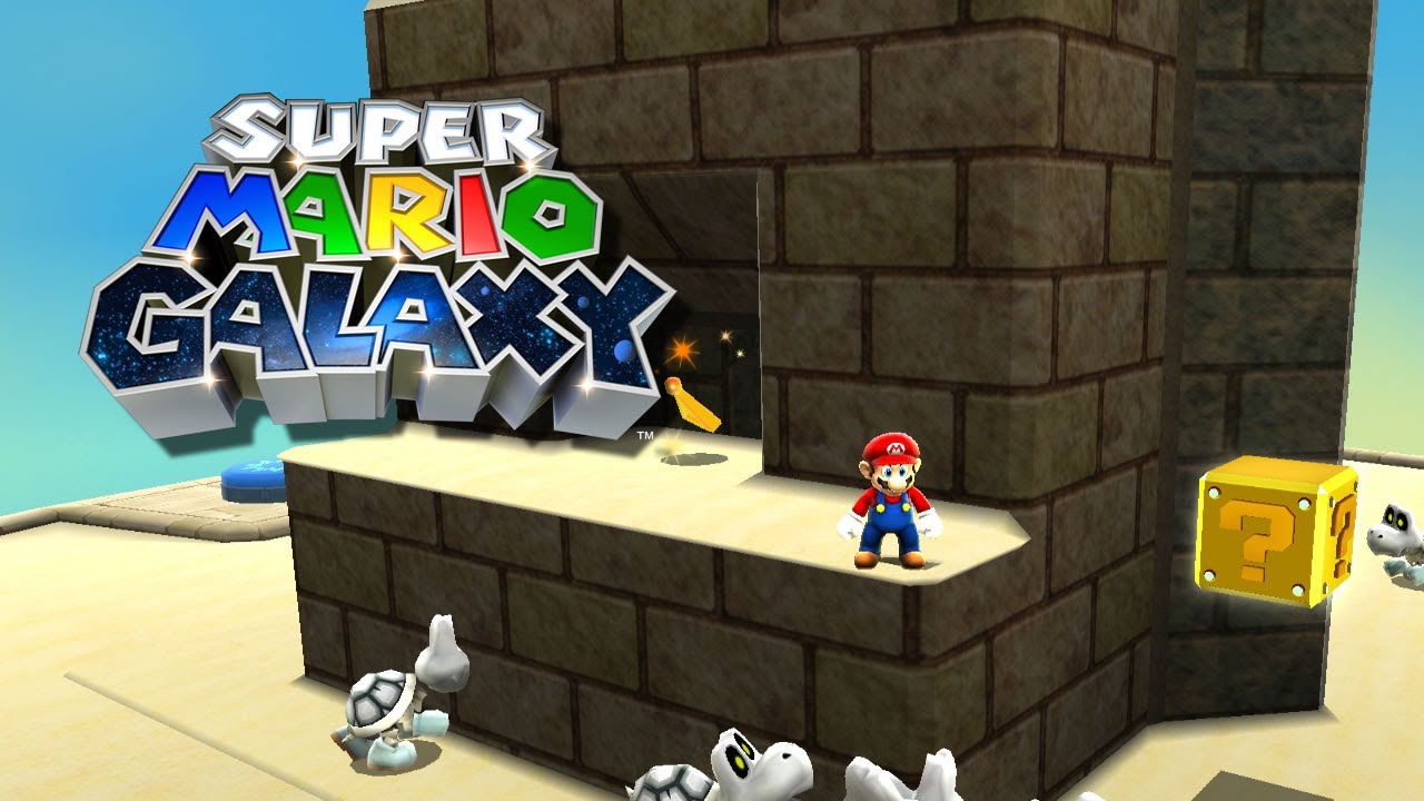 Super Mario Galaxy - Dusty Dune Galaxy - Sunbaked Sand Castle - 53/120 ...