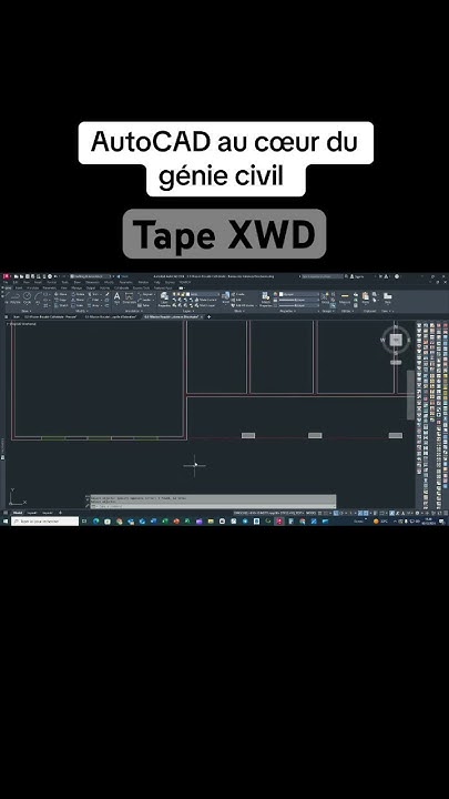 Tapez XWD pour générer automatiquement les fenêtres sur #autocad - YouTube