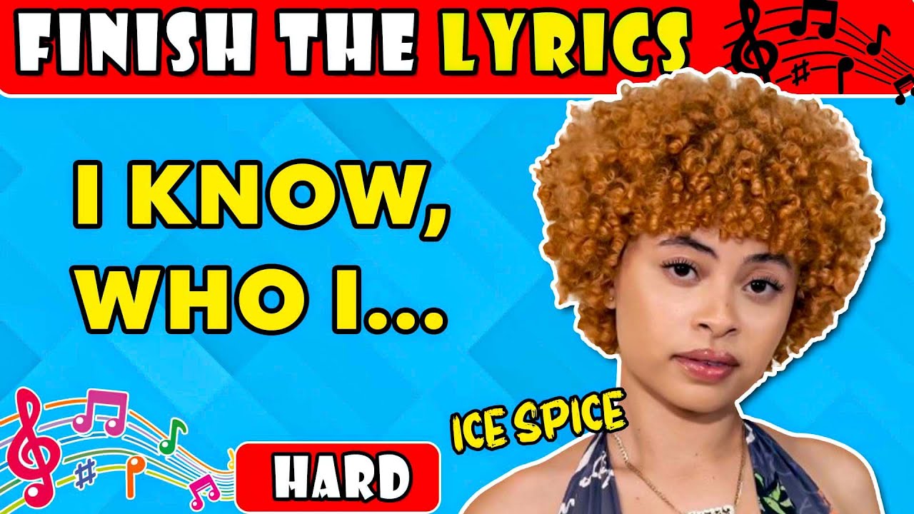 FINISH THE LYRICS🎵👉Most Popular TIKTOK Songs📀🎵| #7 | 99% Fail | Finish ...