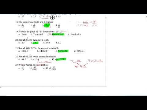 Grade 4 mathematics examination questions and answers | Second Term ...