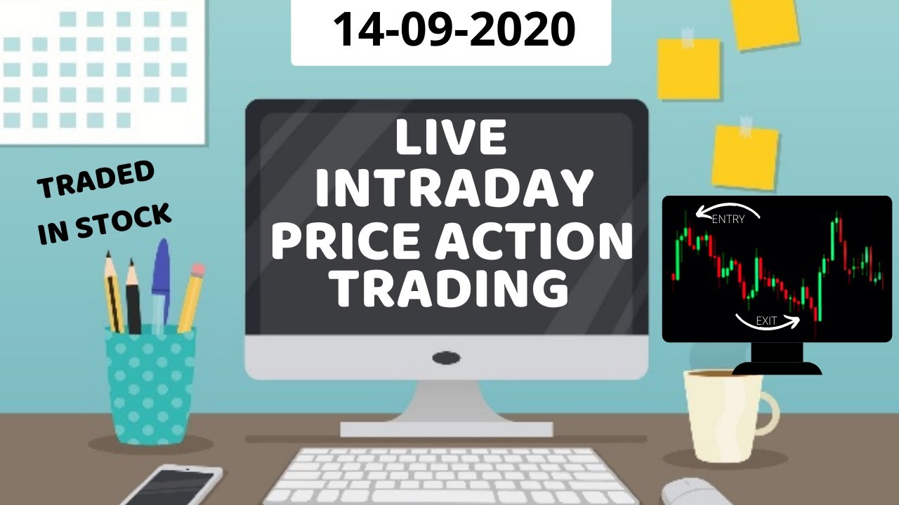 BANK NIFTY LIVE INTRADAY PRICE ACTION TRADING || 14- 09- 2020 ...
