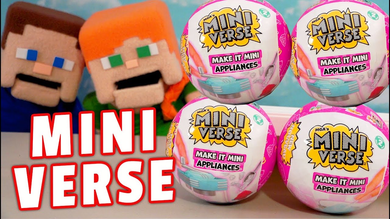 Mini-Verse Make it Mini MGA Toys & Food Mystery Boxes! With Puppet ...