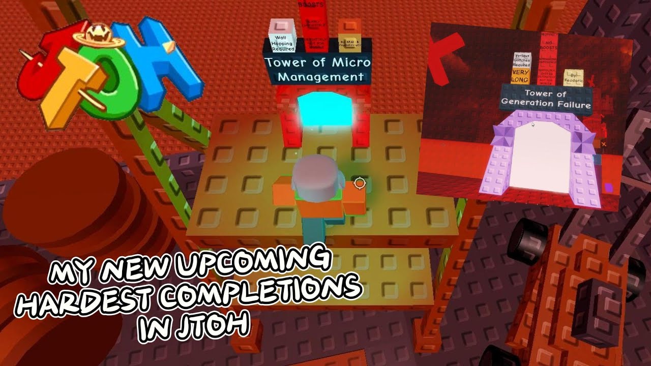 My New UPCOMING HARDEST Towers in JToH.. - YouTube