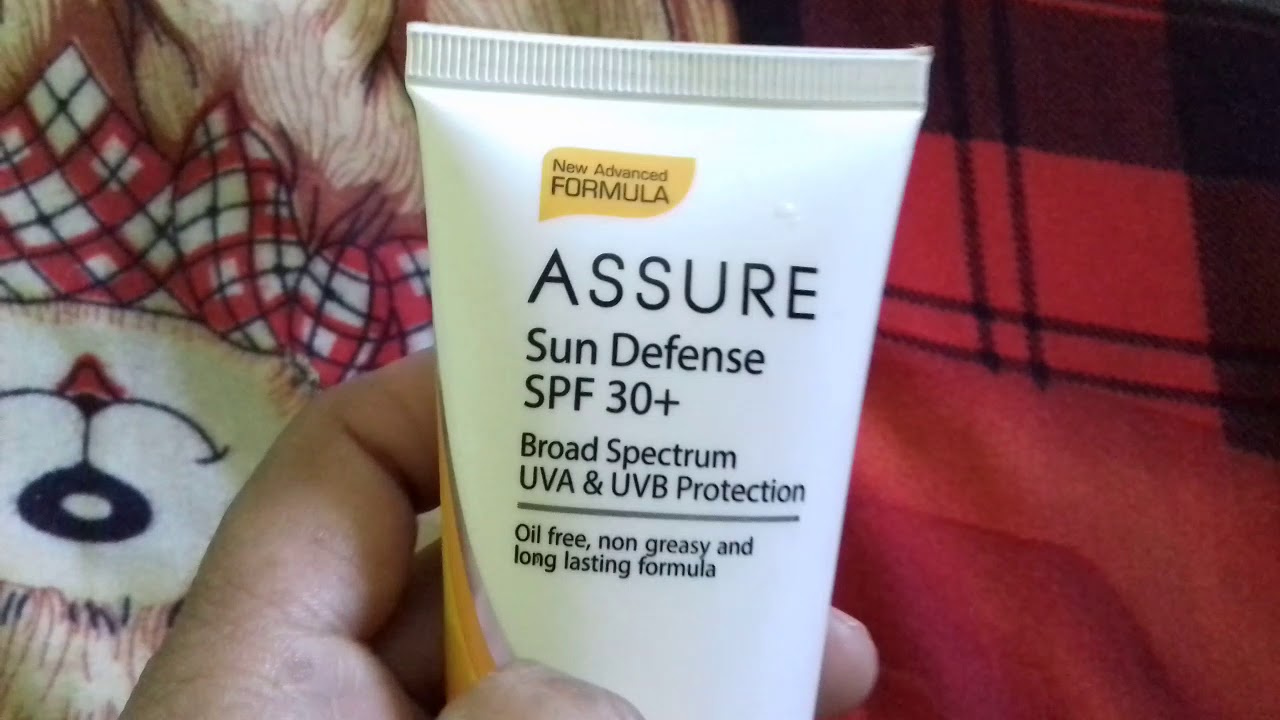 vestige.assure.sundefence30 protect sun light - YouTube