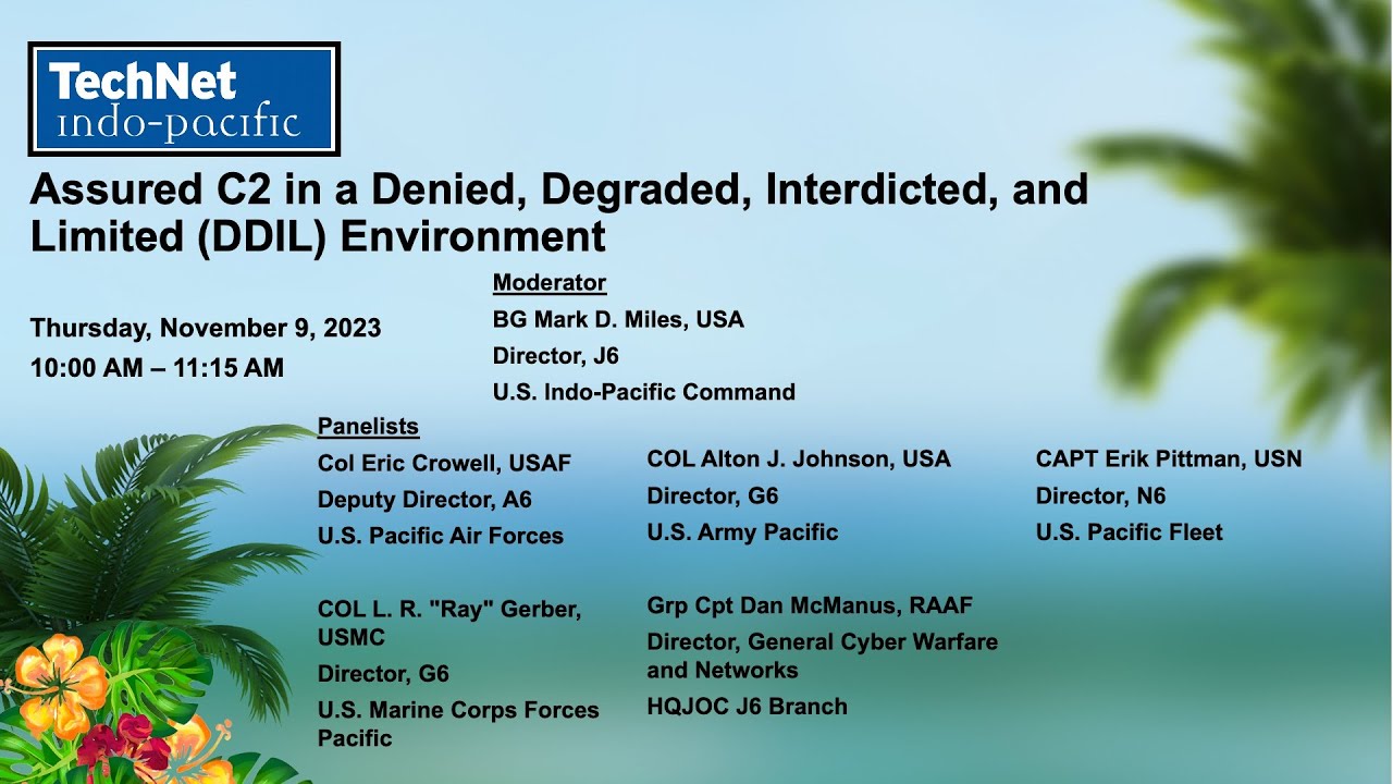 Assured C2 in a Denied, Degraded, Interdicted, and Limited (DDIL ...