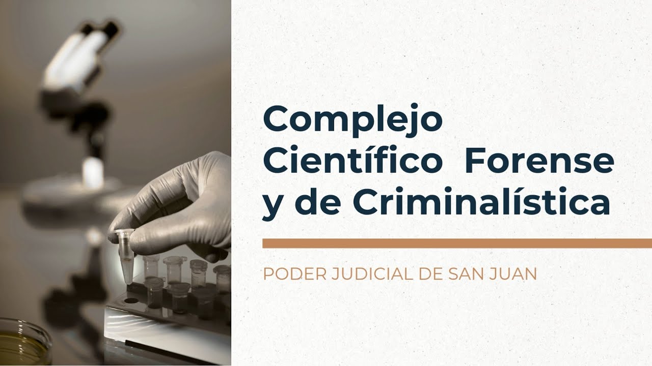 COMPLEJO CIENTÍFICO FORENSE Y DE CRIMINALÍSTICA - Cómo funciona - YouTube