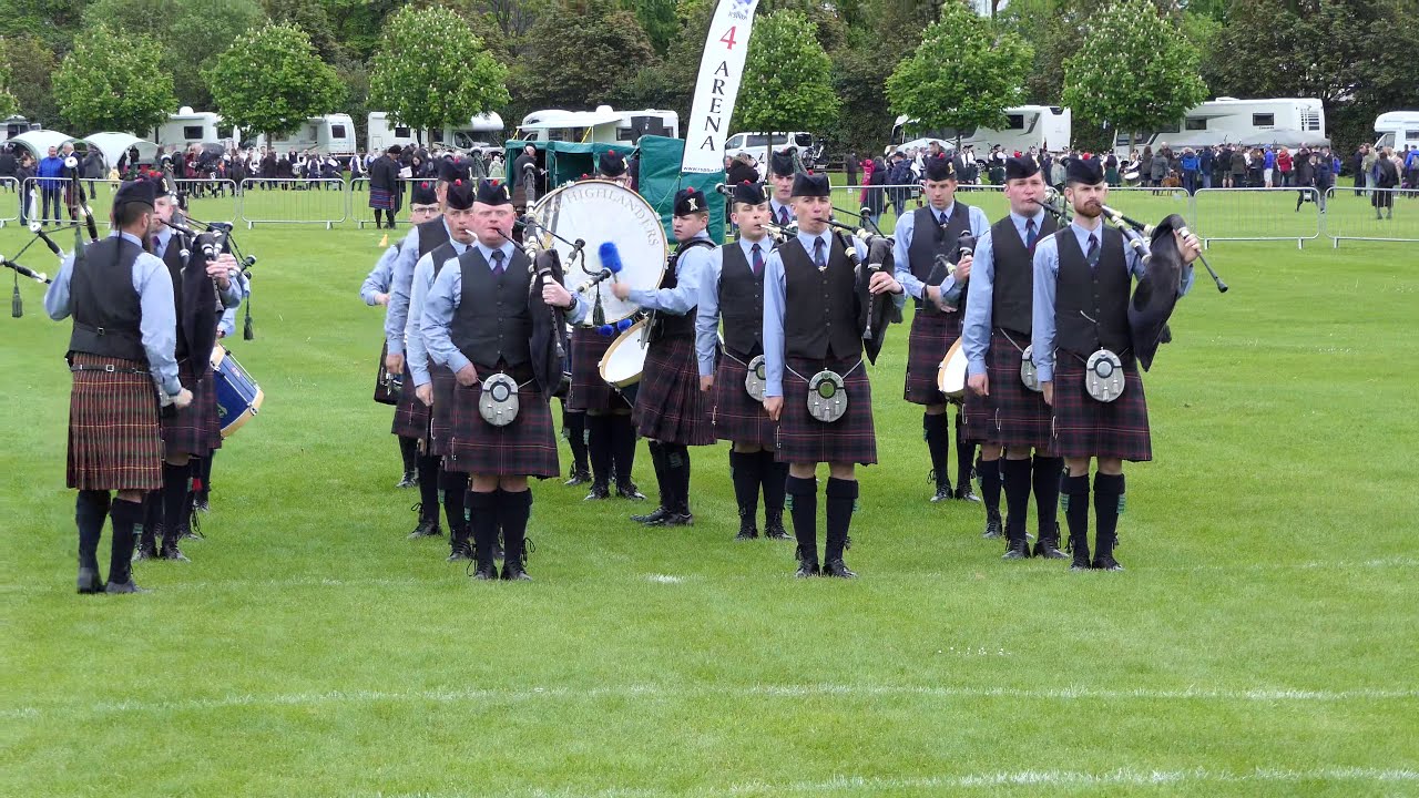 4-SCOTS P&D The Highlanders - Grade 3 performance at British Pipe Band ...