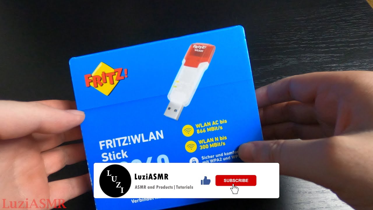 Fritz Wlan Stick AC 860 Unboxing - YouTube