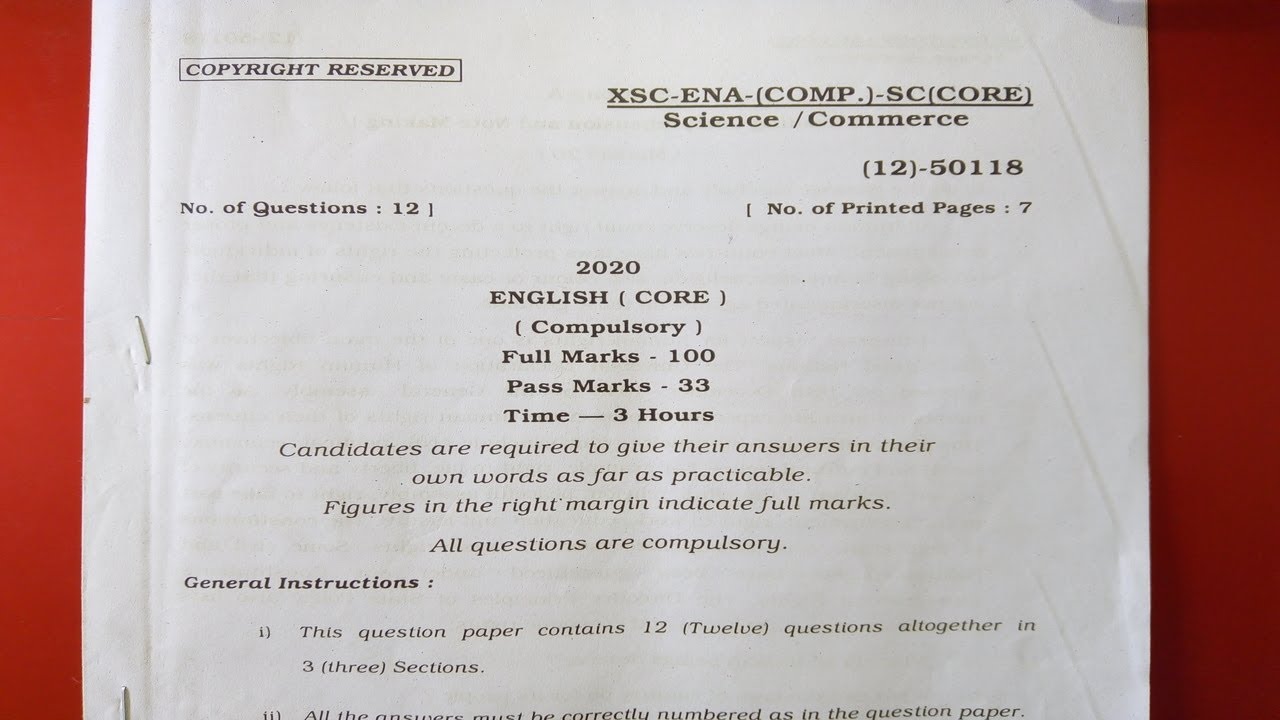 English 12th 2020 JAC QUESTIONS PAPER JAC Board Class 12 English english-12th-2020-jac-questions-paper-jac-board-class-12-english