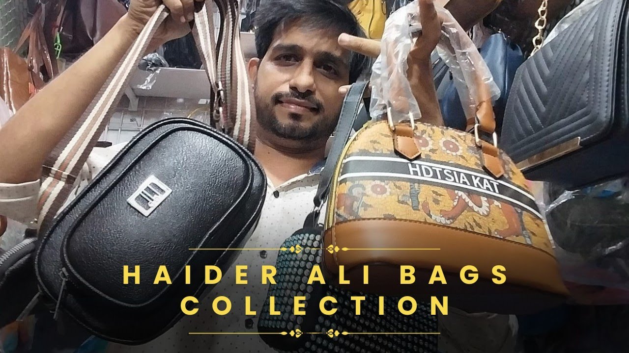 Haider Ali Bags Collection - YouTube