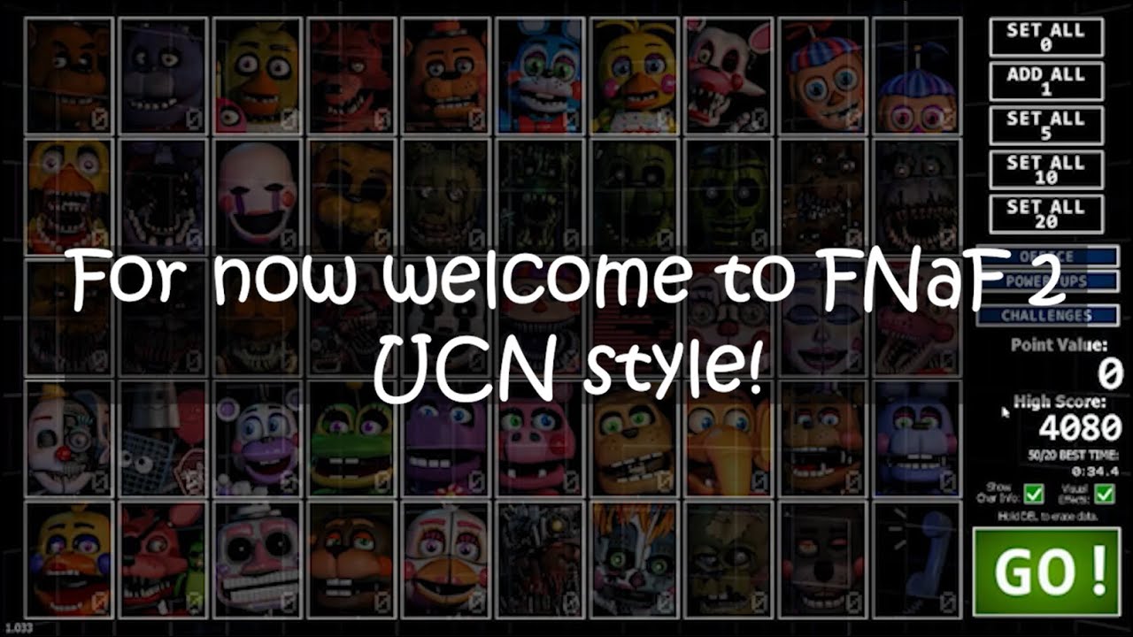 FNaF 2 UCN Style - YouTube