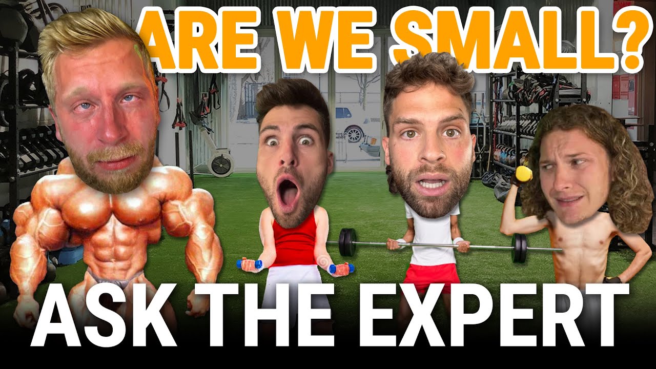 Asking a Fitness Expert, Are we small??? - EP. 9 LGM Boys Podcast - YouTube