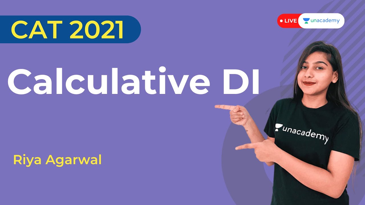 DI Calculative DI | cat 2021 exam preparation strategy | Logical ...