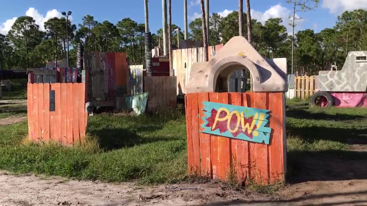Invincibles Paintball Park in Port St. Lucie - YouTube