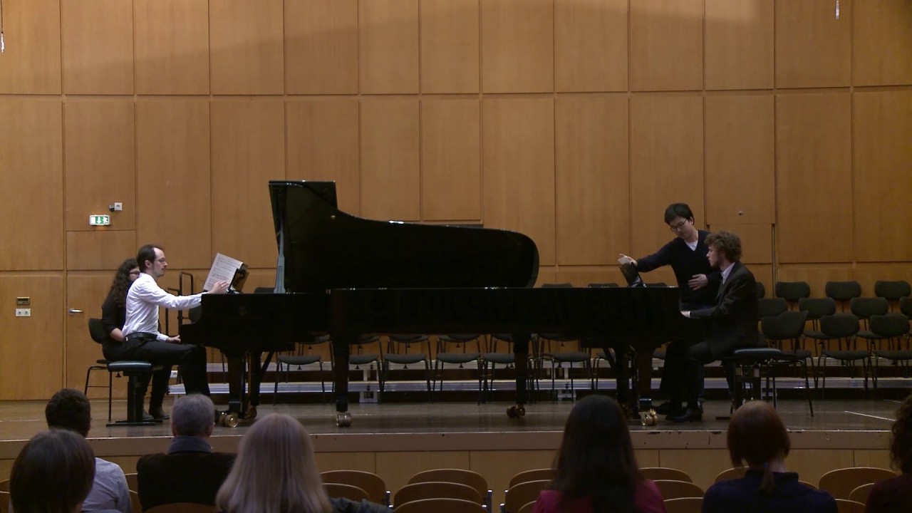 Pēteris Vasks: Music for two pianos (1974) - YouTube
