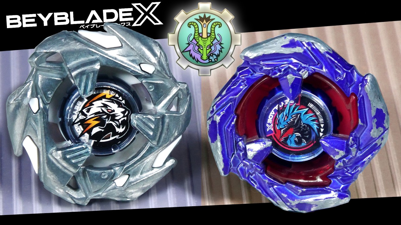 PENDRAGON: Weiss Tiger 3-60U VS Cobalt Drake 4-60F Beyblade X Epic ...