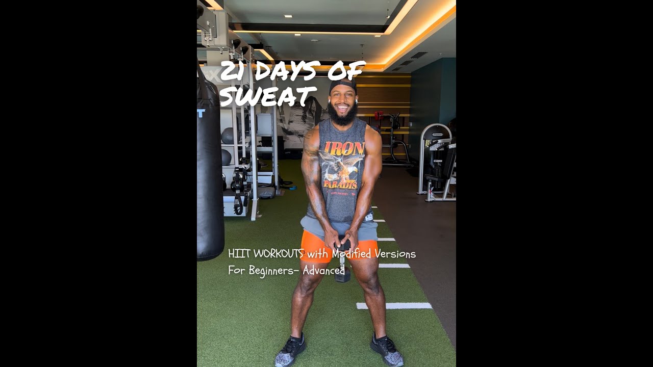 FAT BURNING HIIT WORKOUT (Day 21) - YouTube