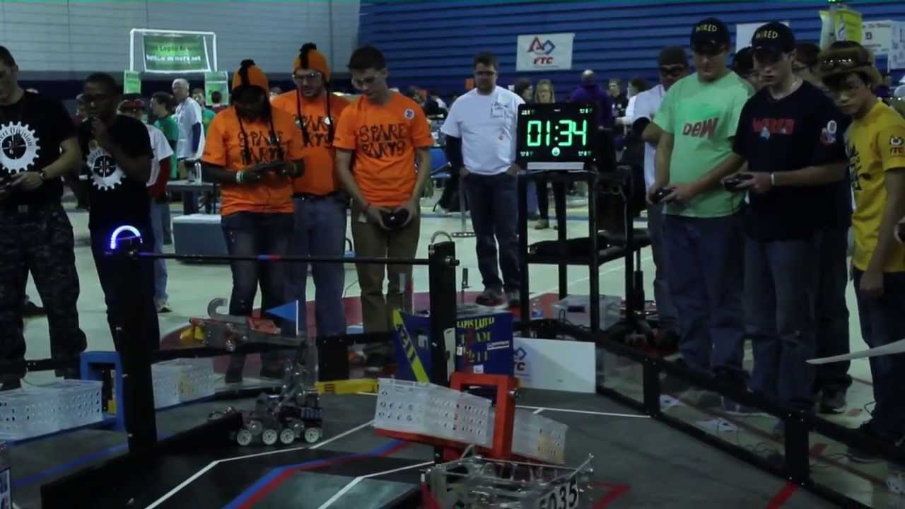 FTC Block Party Missouri Qualifier Match 1 | 4211 The Bombers - YouTube