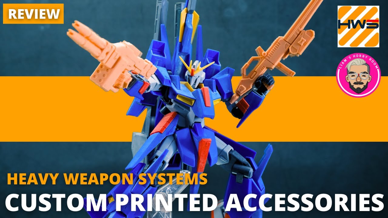 Get Resin Printed Weapons for your Gunpla from Heavy Weapon Systems ...