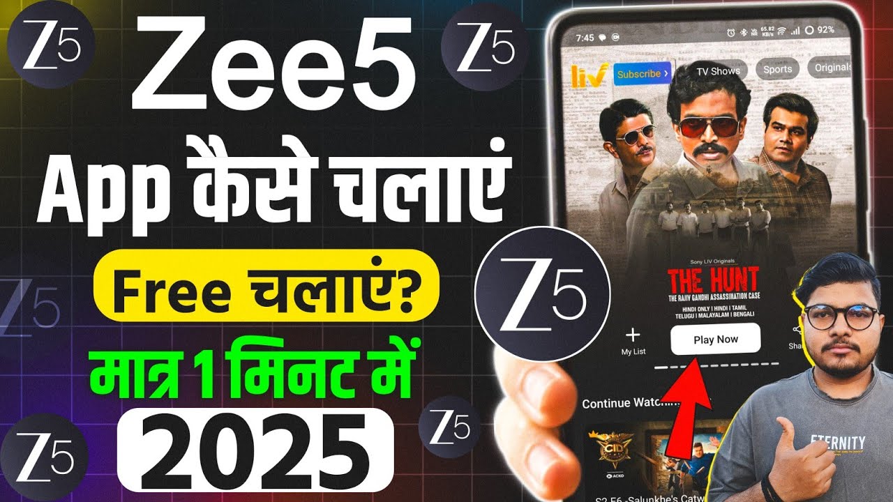Zee5 Kaise Chalayen | Zee5 Kaise Chalu Karen | How To Use Zee5 App Free ...
