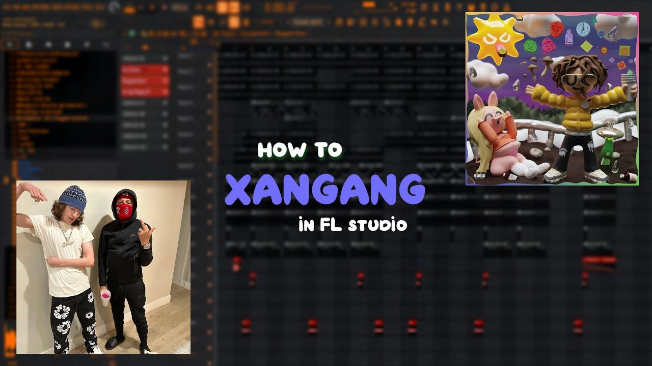 how to make pluggnb beats for lil shine like xangang | fl studio ...