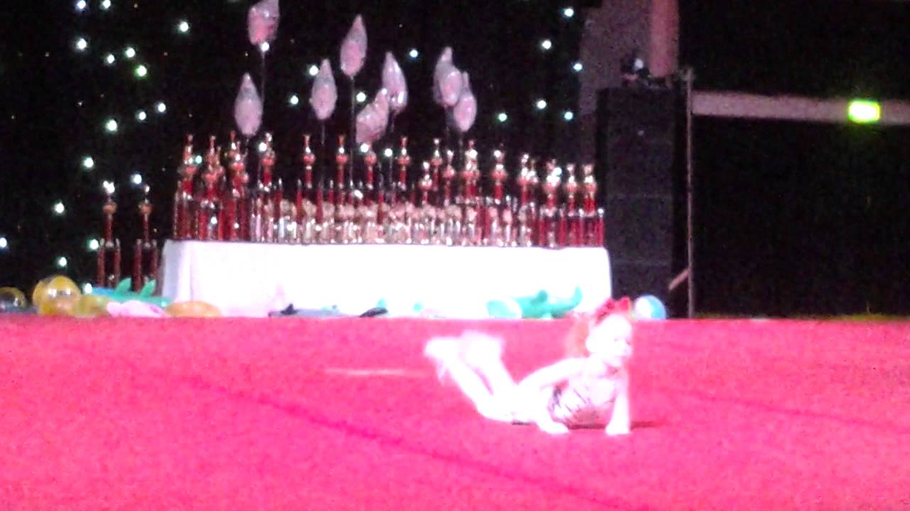 Tiny Tumble solo Aged 4 - YouTube
