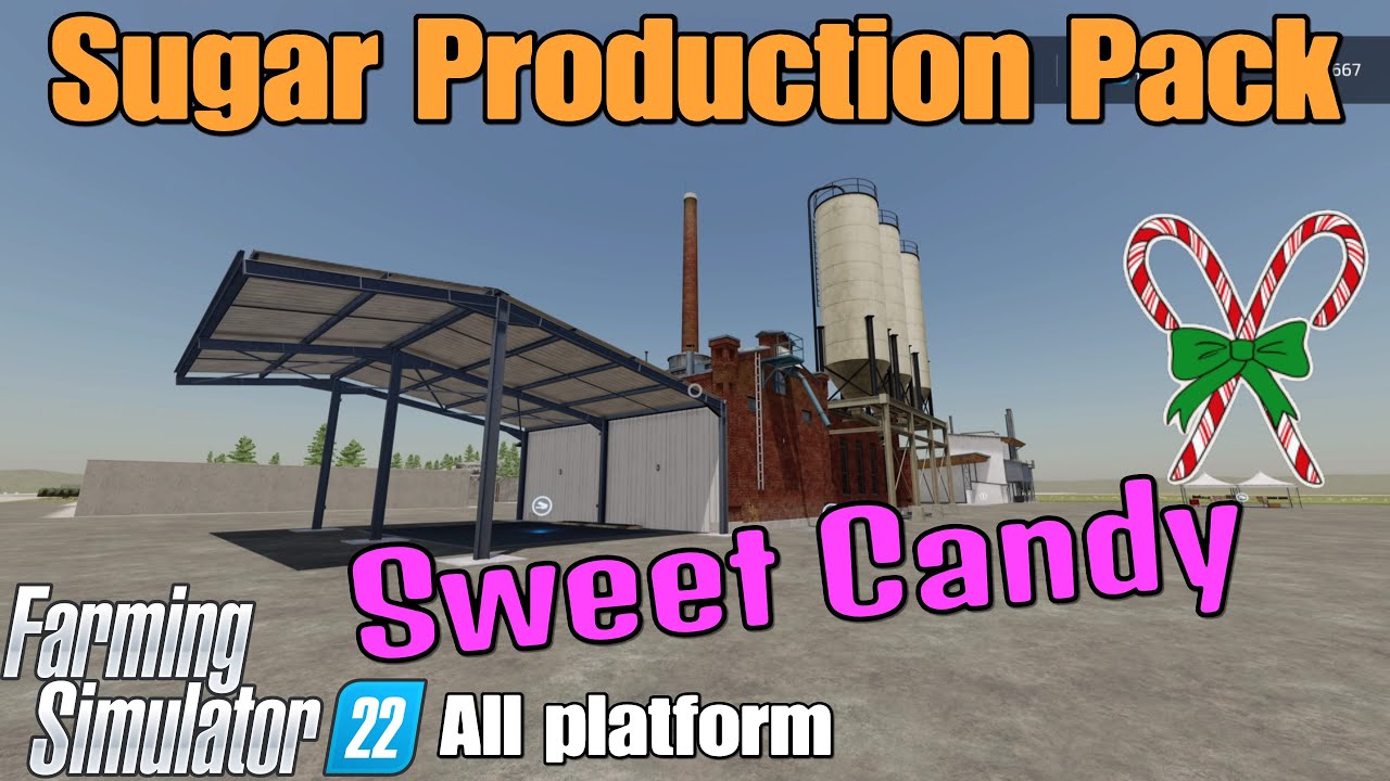 Sugar Production Pack / FS22 mod for all platforms - YouTube