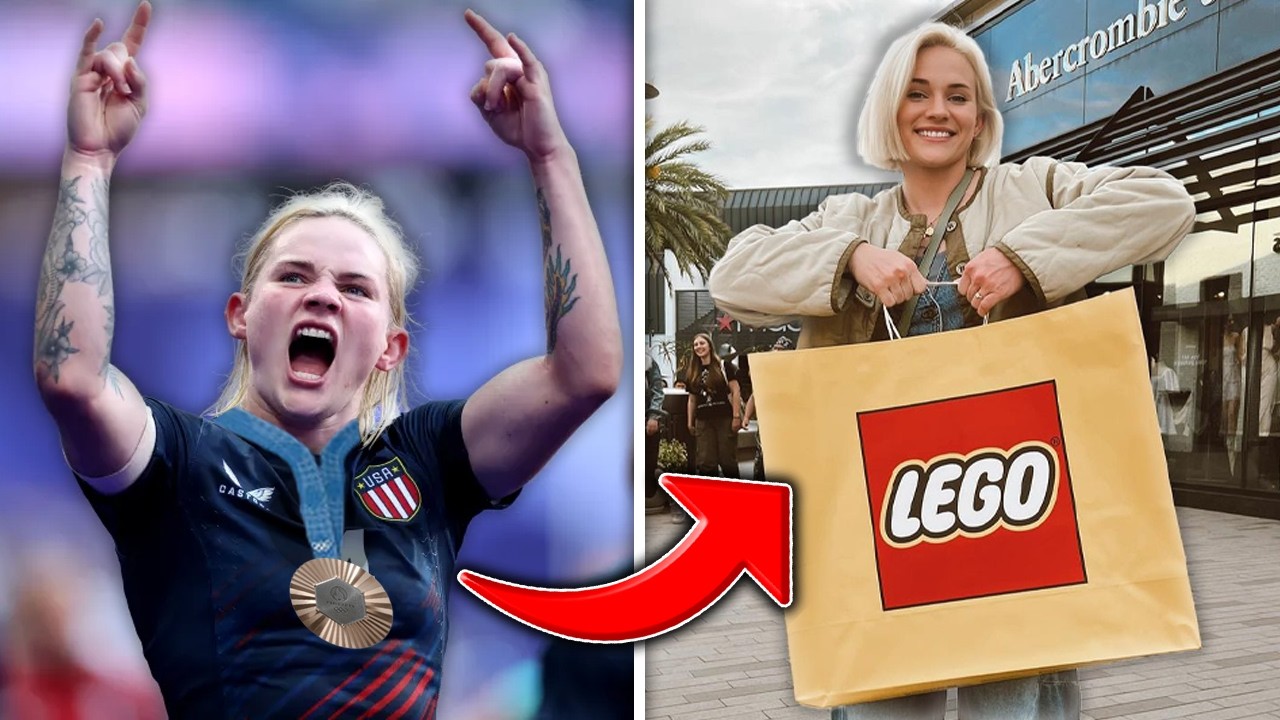 Olympic Rugby Player is the Biggest LEGO Fan - YouTube