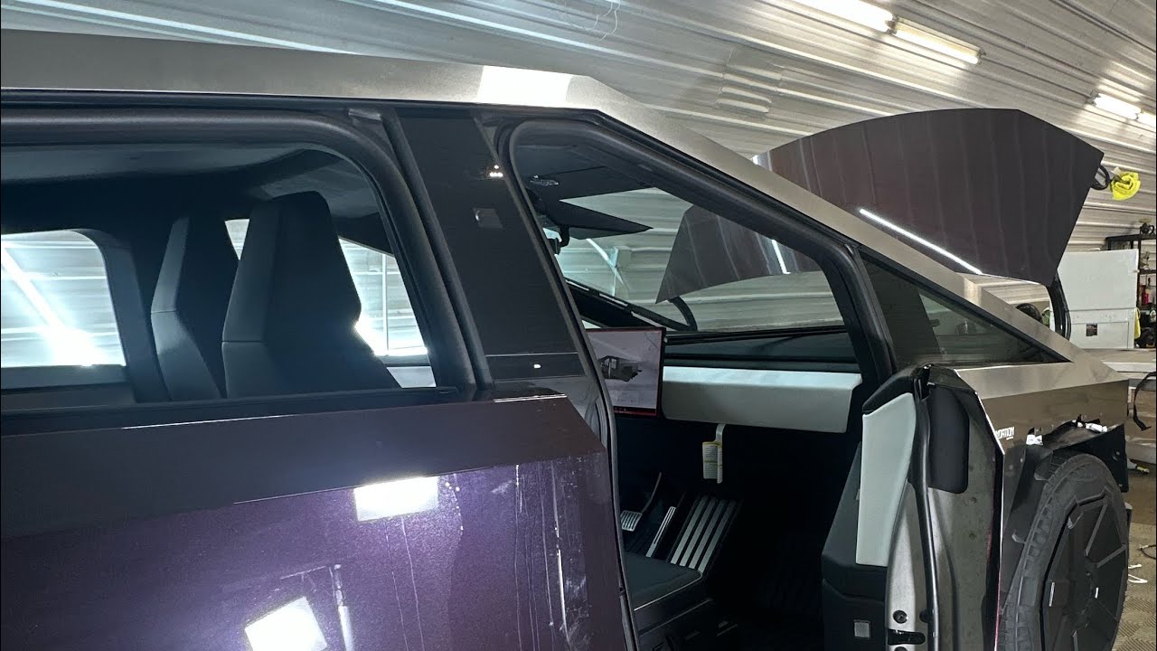 CYBERTRUCK UPDATE! PPF Color Change - YouTube