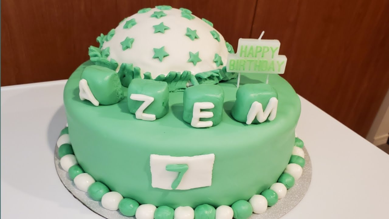 Si të dekorojm një torte për ditëlindje me fondant / How to decorate a ...