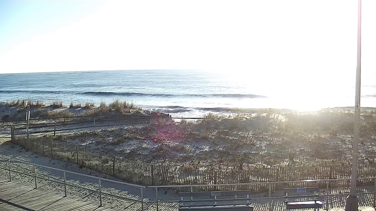 Live Beach Cam in Ocean City Beach 2nd Street, NJ on #NJBeachCams - 02 ...