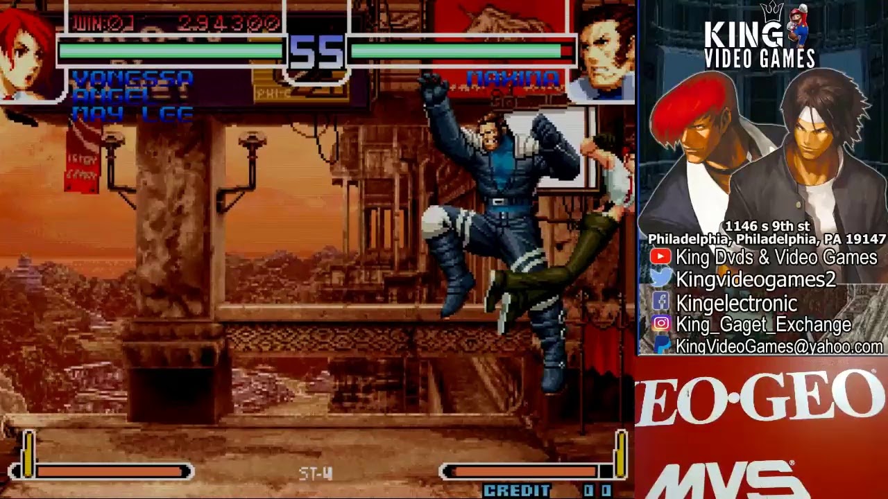 KOF 2002 NEO GEO ARCADE MVS THE KING OF FIGHTERS 2002 - YouTube