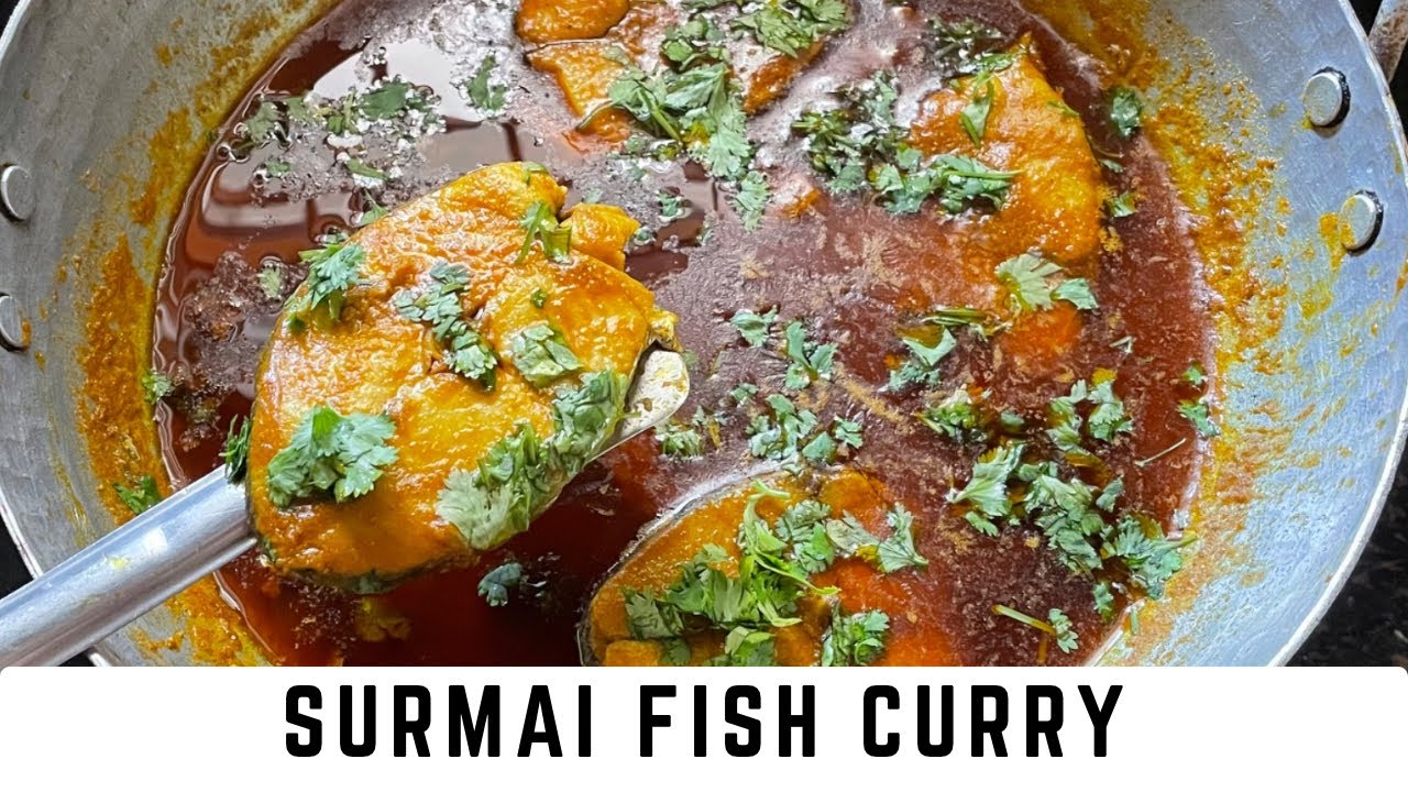 Surmai Fish Curry Recipe || King Fish Surmai Curry - YouTube