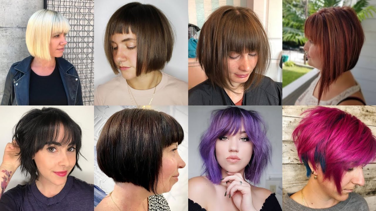 47 Lovely Short Bobs with Bangs You Won't Regret Getting || The Choppy ...