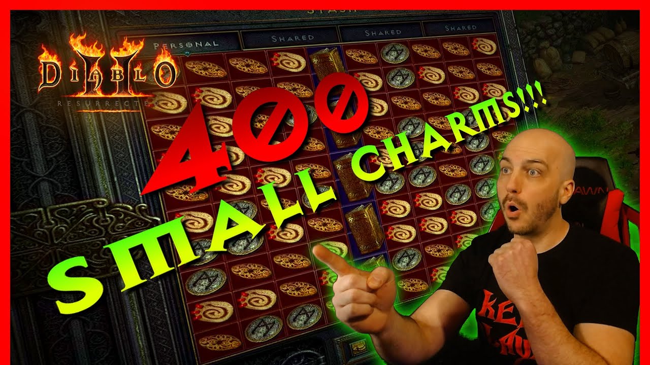 Diablo 2 Resurrected - Identifying 400 Small Charms - YouTube