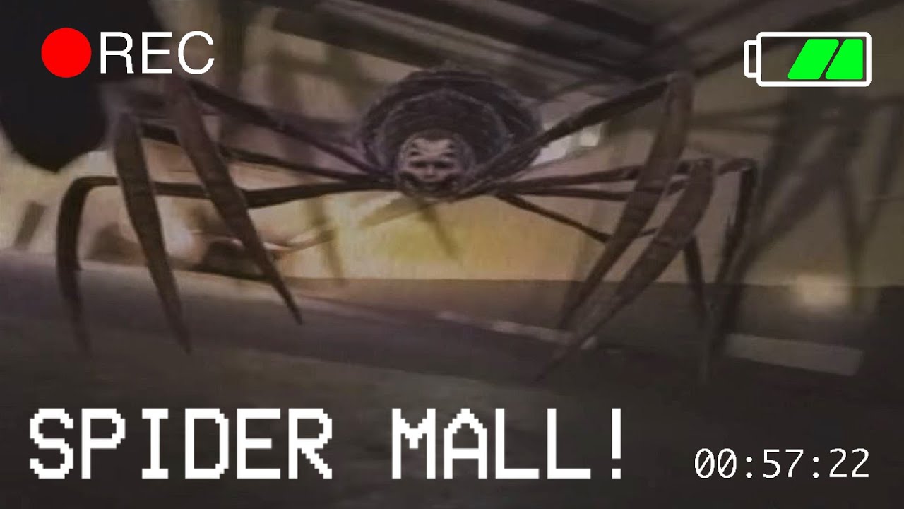 Survive a Terrifying Giant Spider in an Abandoned Shopping Mall or End ...
