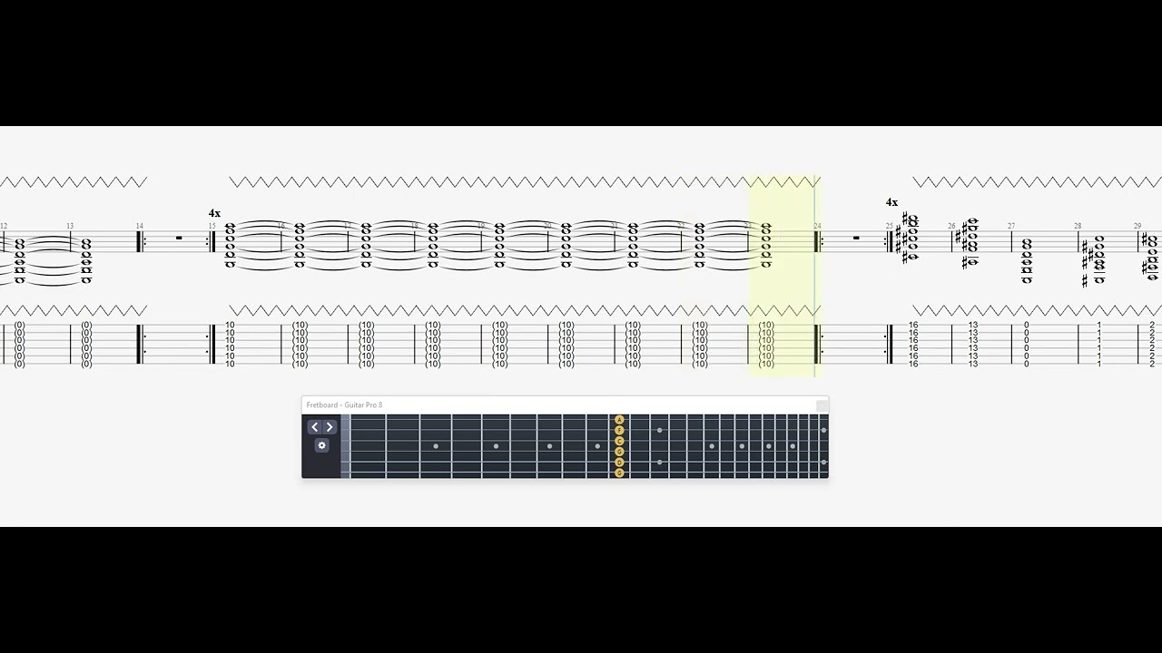 Metabolic S..t 'a Song 'A GUITAR 2 TAB - YouTube