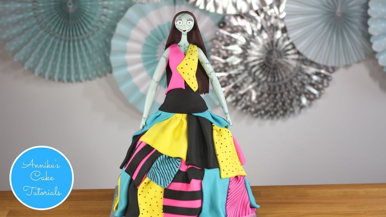 Sally doll cake | nightmare before Christmas - YouTube