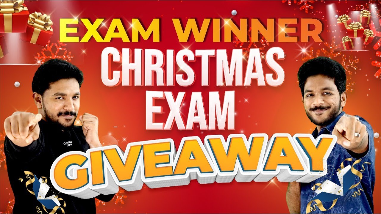 Exam Winner Class 7 Christmas Giveaway | Details in Description - YouTube