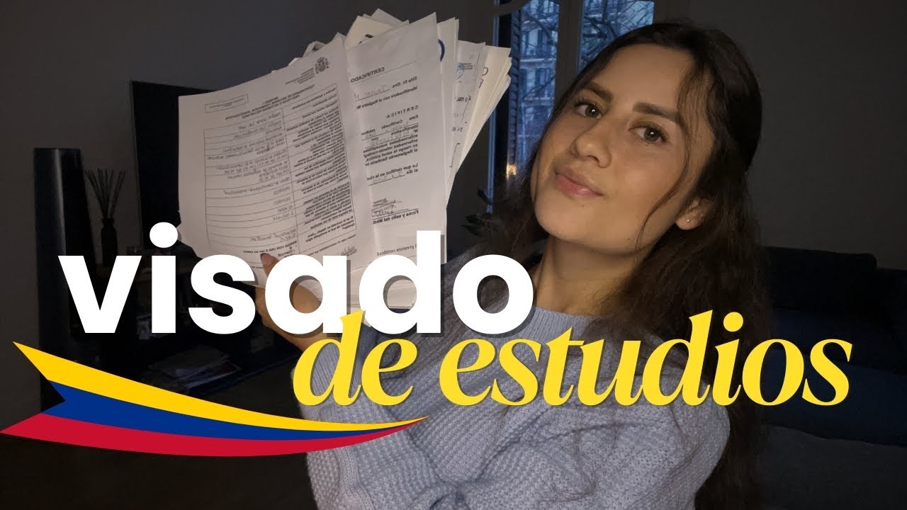 ¿CÓMO solicitar visado de estudios en España siendo colombiano? 2024 🇨🇴 ...