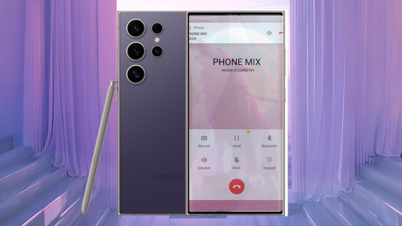 SAMSUNG S25 ULTRA ,BOOT ANIMATION+TIMER+INCOMING CALL EMU VER - YouTube