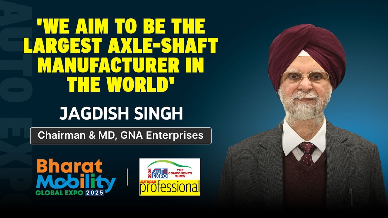 Auto Expo 2025 - Dialogues | Jagdish Singh, Chairman & MD, GNA ...