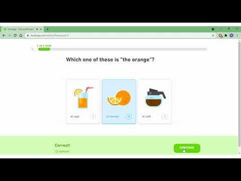 Duolingo Spanish Lesson 4 - Restaurant - YouTube